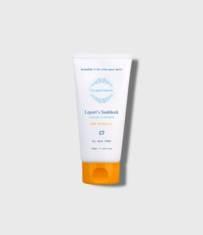 [oxygenceuticals]Leport's Sunblock SPF50 PA+++ Waterproof Sunscreen ...