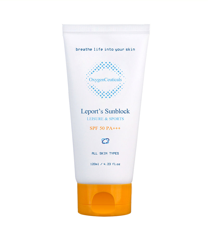 Leport's Sunblock SPF50 PA+++ I Waterproof, Sweatproof Sunscreen for ...