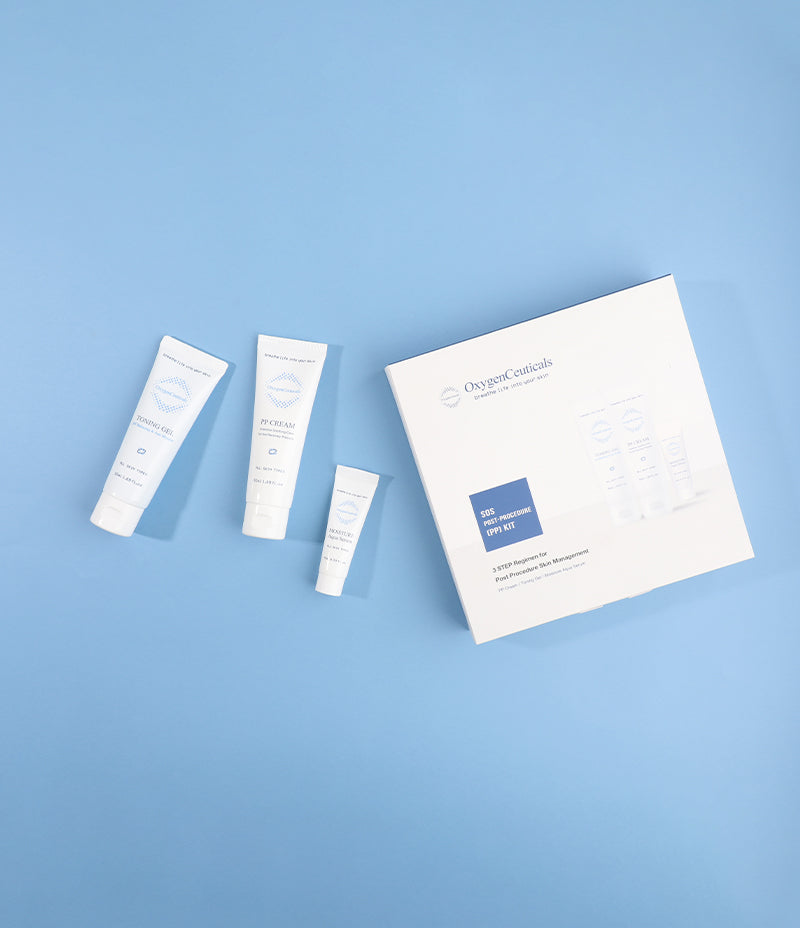 OxygenCeuticals SOS PP Kit | A Post-procedure Skincare Kit for Sensitized Skin | Post Laser ...