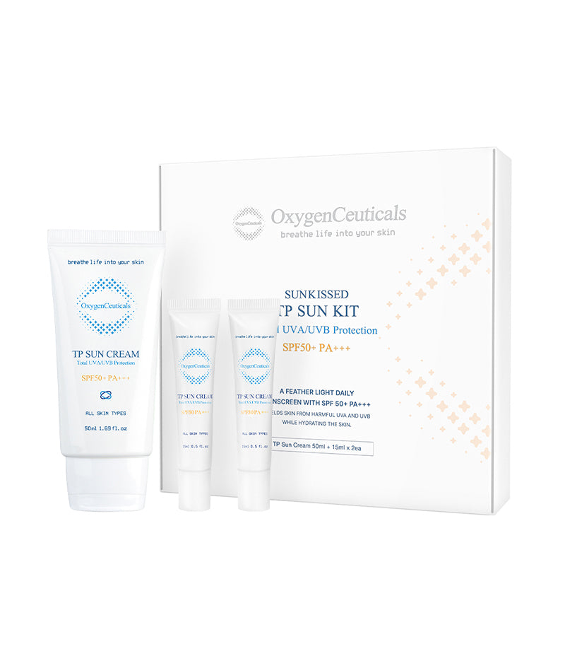 OxygenCeuticals Sunkissed TP Sun Kit | Sunscreen Kit composing with ...